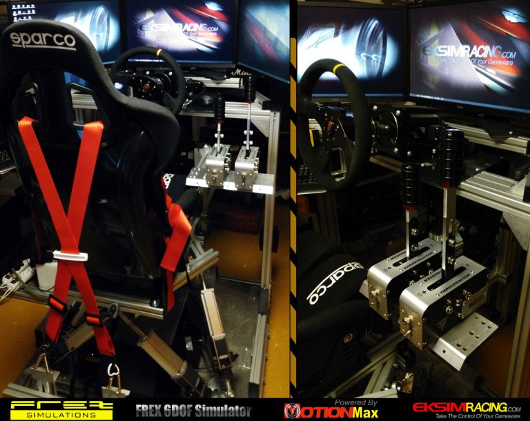 EKSIMRacing Lightweight Cockpit For FREX 6DOF Simulator – Zappadoc Website